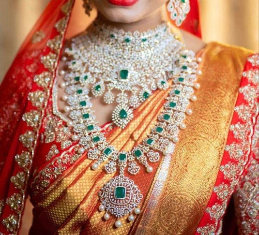 Bridal Jewelry sets/Combo Sets – Page 2 – Nakshatra Jewels